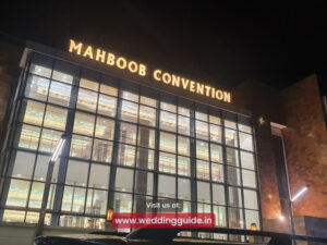 Mahboob Convention best wedding hall in Ibrahim Bagh
