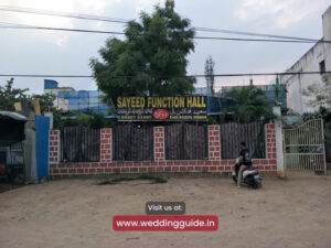 Sayeed Function Hall top wedding venue in Chandrayangutta